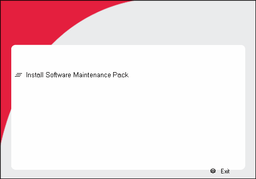 Interactive Install of Maintenance Pack